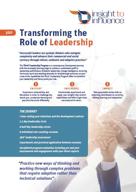 Insight to Influence - Brochures